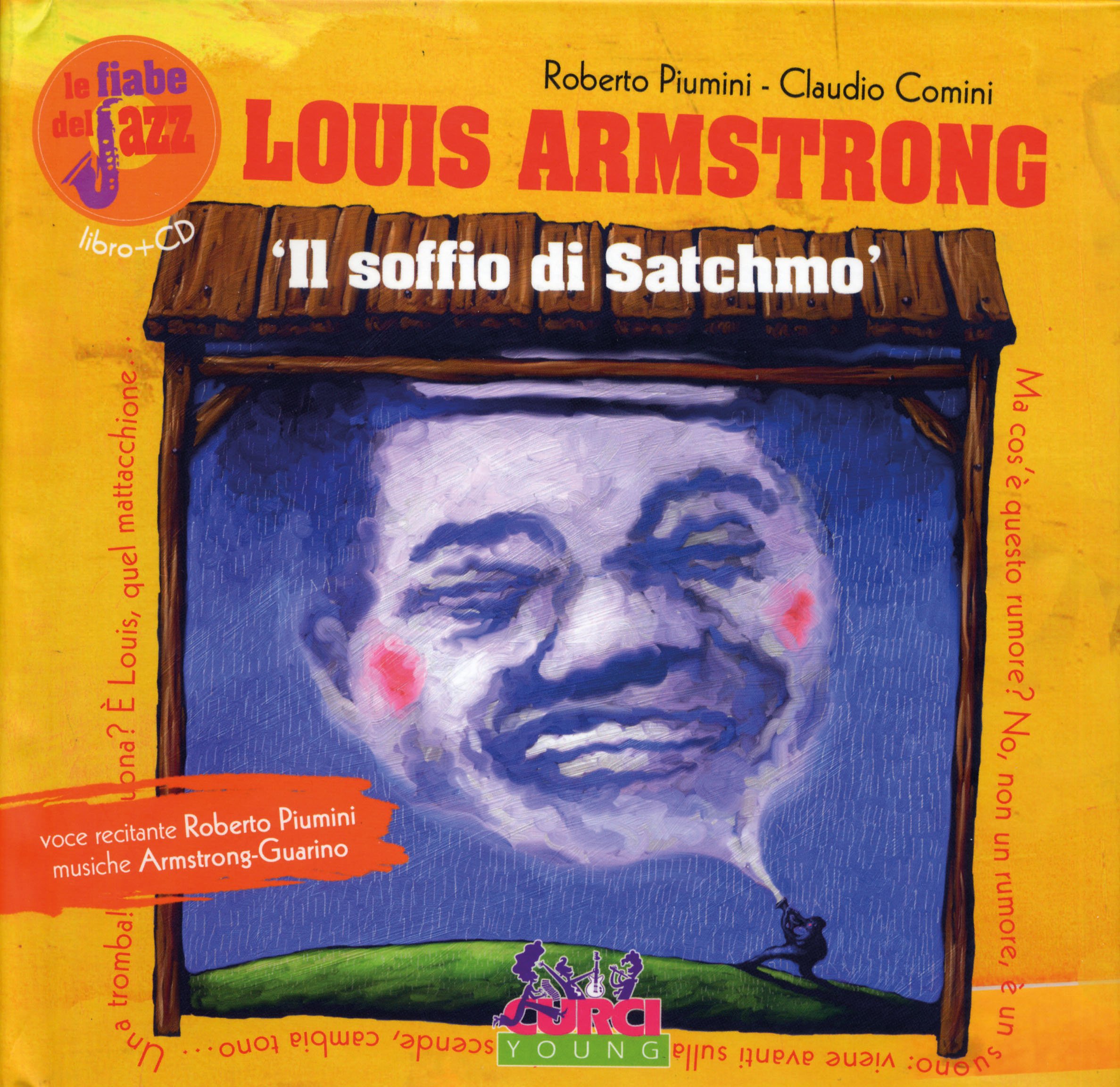 Le fiabe del jazz, LOUIS ARMSTRONG – il soffio di Satchmo | Jazz Tales ...